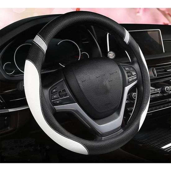 Housse De Volant De Voiture En Cuir Couverture De Volant De Voiture De ...