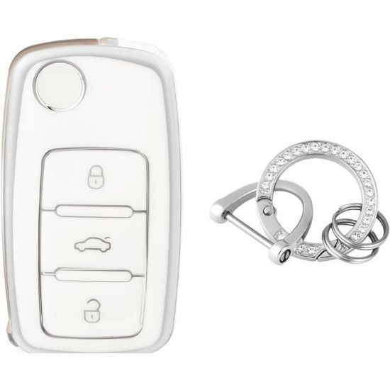 Etui A Cle Voiture Coque Clé, Coque À Clés Couvre Clef Cache Clef Avec ...