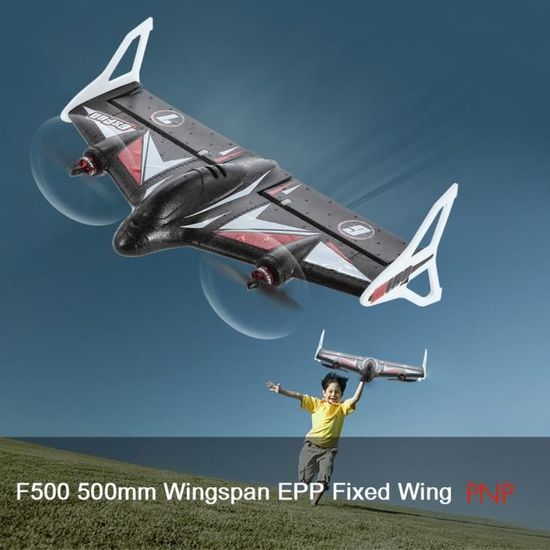 Avion à voilure fixe de l'aile de vol EPP de F500 500mm PNP - Cdiscount ...