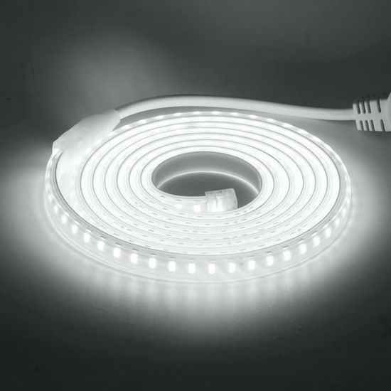 Ruban Led, Lumière Au Led Ip65 Étanche 220V Bandeau Flexible Ruban Led ...