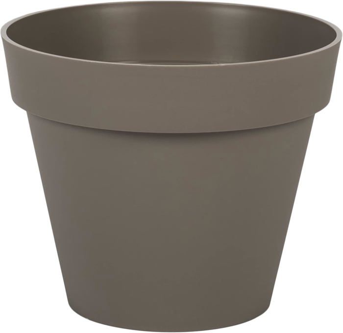 EDA - Pot de Fleur Rond Toscane Ø 20 cm - Volume 3 L - Ø 20 x H.17 cm ...