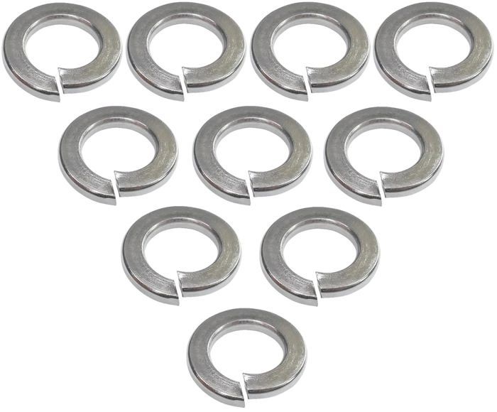 Lot de 10 Rondelles Grower frein ressort - M10 - en acier inoxidable A2 ...
