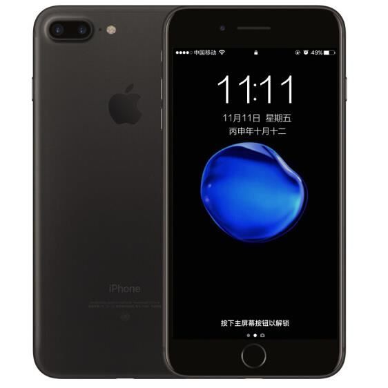 Apple iphone 7 plus 128go Gris Smartphone IOS LTE 12.0MP caméra Quad ...