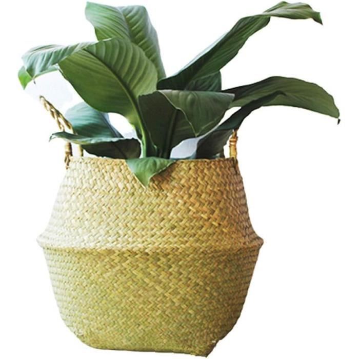 Cache Pot Osier Panier Osier Rangement Grande Plante Pot Pots Pour ...