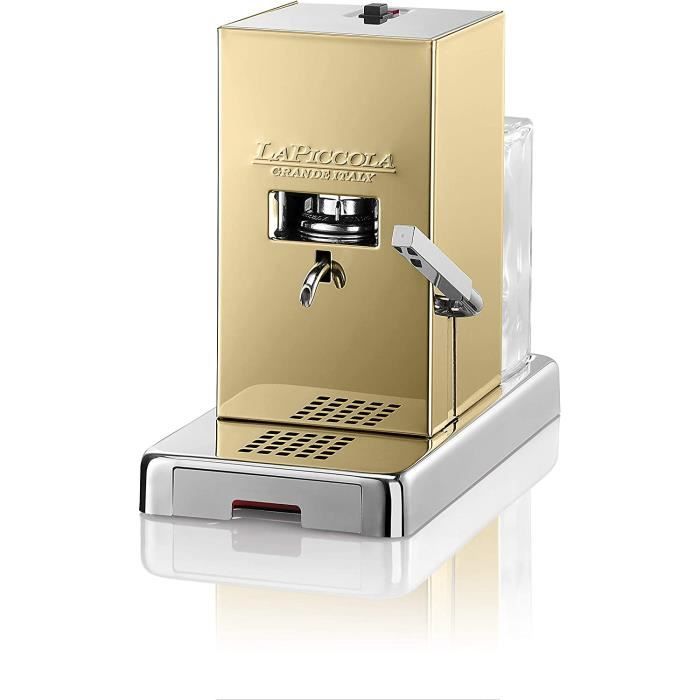 LUCAFFE La Piccola Gold Machine a cafe pour dosettes E.S.E. - Cdiscount ...