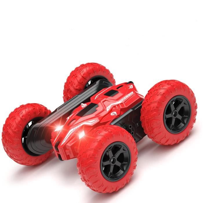 Voiture télécommandée Enfant 4WD Crawler RC Stunt Car 2.4Ghz Voiture Radiocommandee Véhicule 360 ...