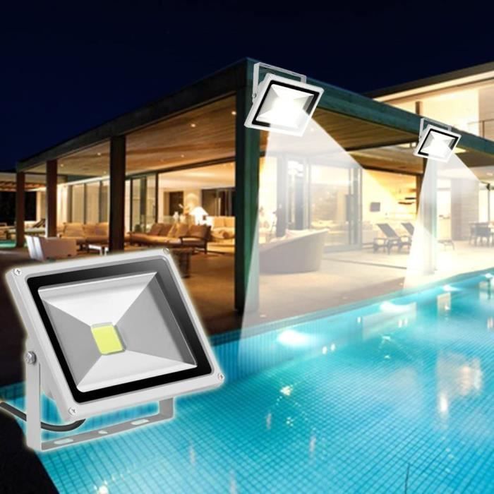 PROJECTEUR EXTERIEUR Yuanline LED Projecteur Exteacuterieur 30W Spot Lumen 2400 Floodlight ...