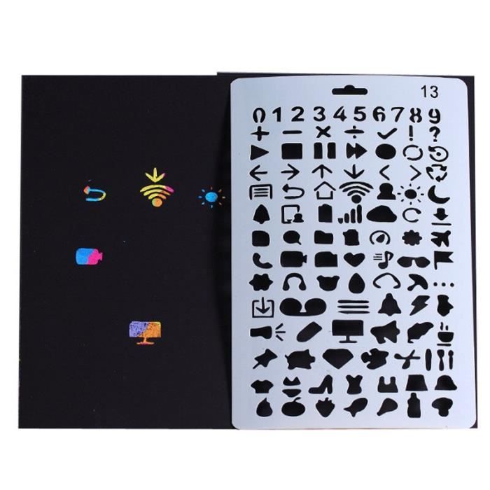 Dessin - Graphisme,Peinture à pochoir,modèle de jouet DIY pour enfant ...