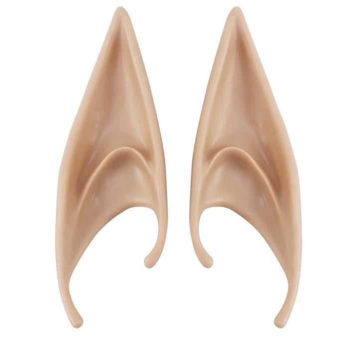 1 Paire PVC Fee Lutin Fausses Oreilles Elfes Masque D'Halloween Masque ...