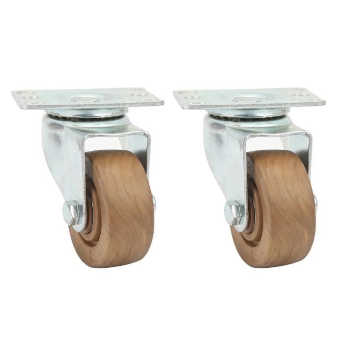 ETO- roue de chariot Roulette de Chariot, 2 Pièces 75 Mm en Nylon ...