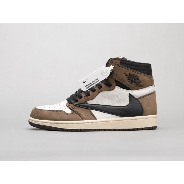 Travis Scott X Air Jordan 1 High og ts sp Barb Men and Women's high top ...
