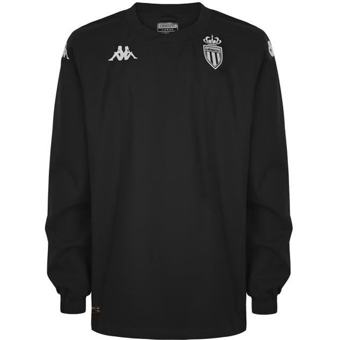 Kappa - Sweat Arain Pro 5 AS Monaco Homme Gris Gris - Cdiscount Sport