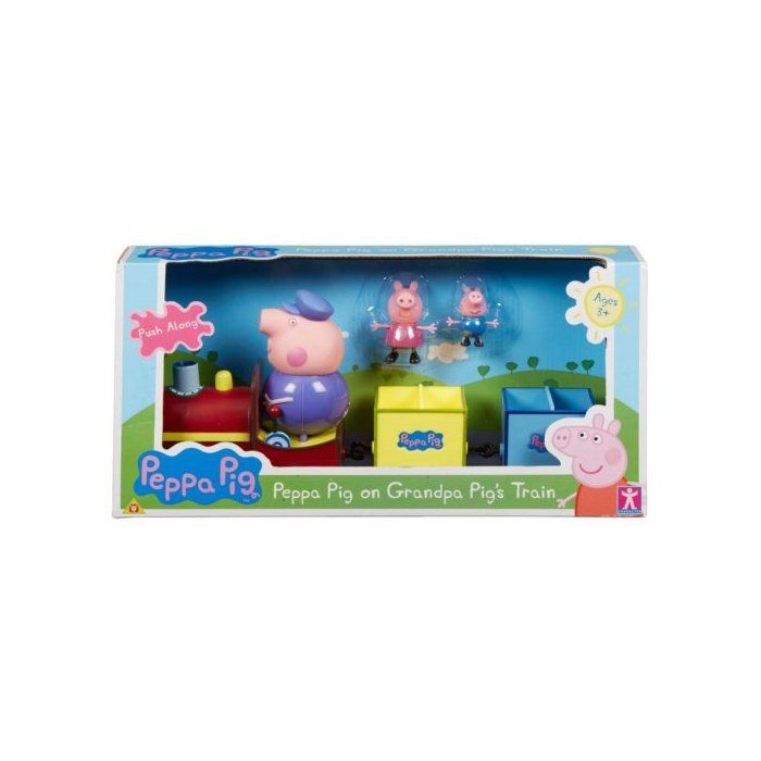 Coffret Train de Papy Pig avec Peppa Pig et George - Figurines ...