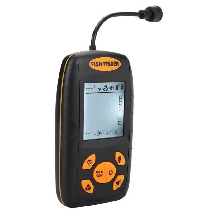 Détecteur De Poisson Sonar Fréquence Poisson Finder Capteur De Pêche Transducteur Sous Marin