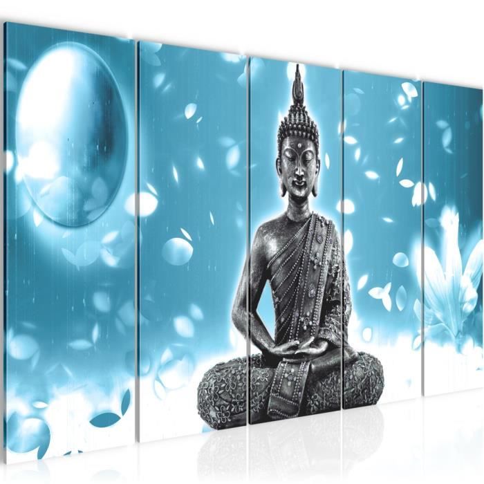 Runa art Tableau Décoration Murale Bouddha Feng Shui 200x80 cm - 5 ...