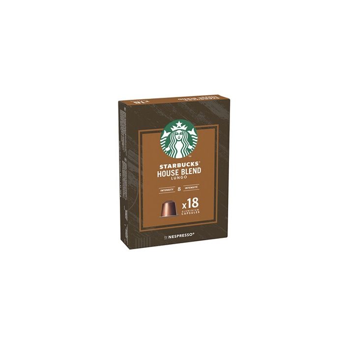Starbucks Capsules café Nespresso House Blend X18 - 7613287418890 ...