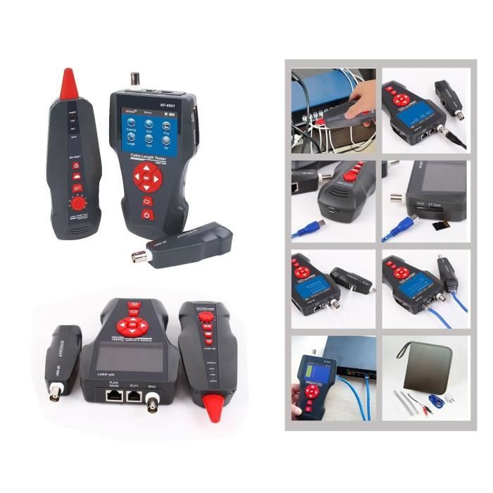 Testeur Professionnel Pour Câble Réseau Rj45 Rj11 Usb Bnc. Pour ...