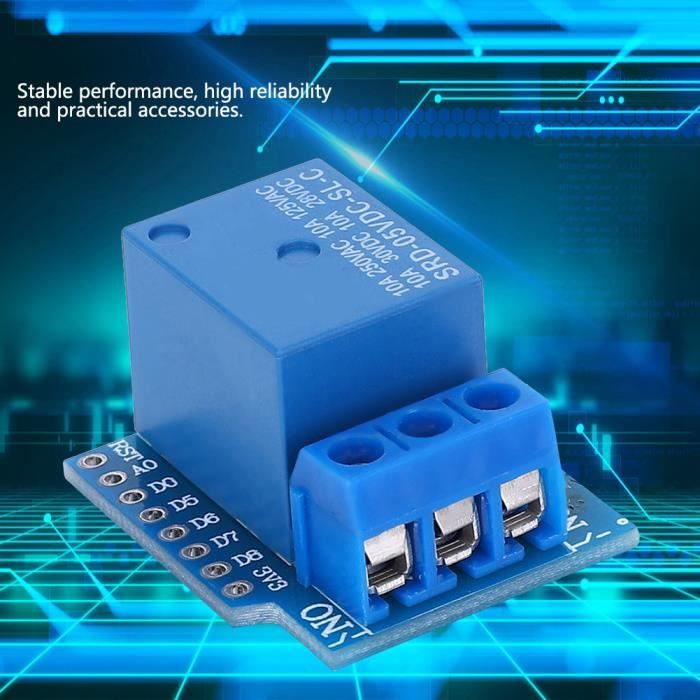 VBESTLIFE module de relais pour Module de relais 5V, composants ... VBESTLIFE module de relais pour Module de relais 5V, composants ...