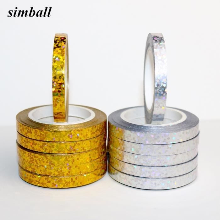Ruban de ballon en aluminium pour cérémonie, 10 m, 5 pièces-lot, pour ...