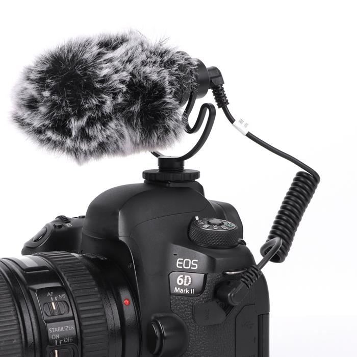 EJ.life Microphone CM ‑ 100 Ordro Microphone d'Enregistrement Vidéo ...