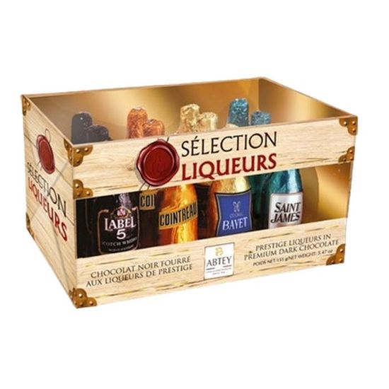 Casier sélection liqueurs assortis Abtey 155g - La cave Cdiscount