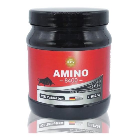 XXL - Amino - Dosage maximum 8400 mg - 325 Comprimés - Acides Aminés- BCAA- EAA - Cdiscount Sport