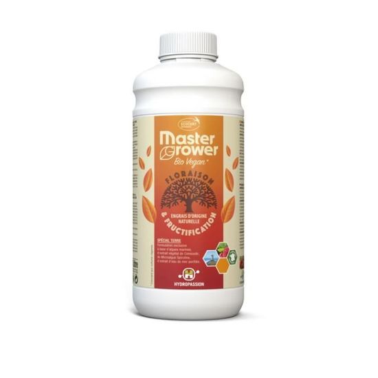Master Grower Bio Vegan Bloom 1 L - Cdiscount Jardin