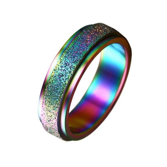 Anneau de rotation de sablage Belle bague en acier inoxydable pour ...