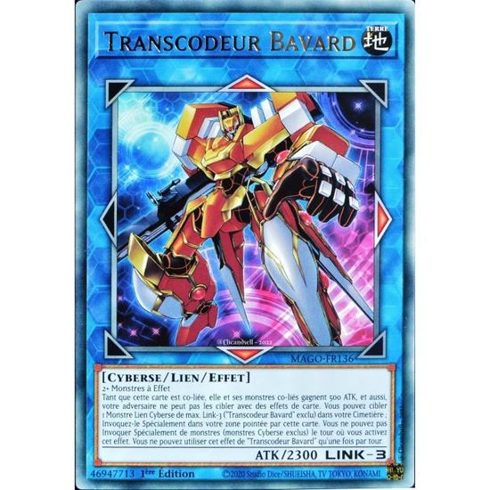 Carte YU-GI-OH MAGO-FR136 Transcodeur Bavard Rare NEUF FR - Cdiscount ... Carte YU-GI-OH MAGO-FR136 Transcodeur Bavard Rare NEUF FR - Cdiscount ...