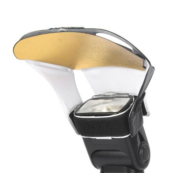 Panneau réflecteur Flash Diffuseur Réflecteur Kit Lumière Lampe ...