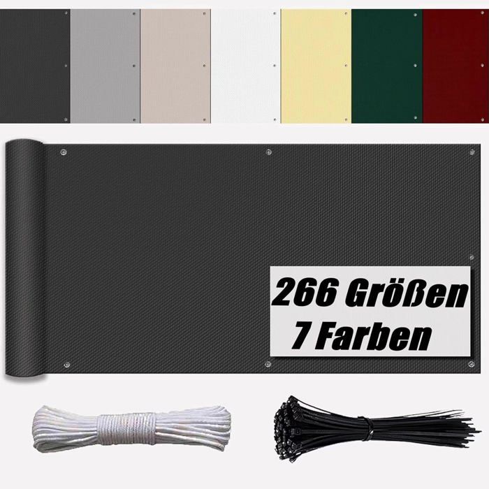 Brise Vue Opaque Balcon Extérieur Résistant Aux Intempéries Brise Vue ...