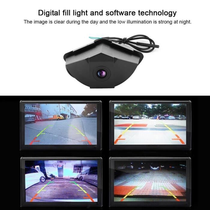 Akozon Caméra de nocturne pour voiture Caméra de avant, CCD IP68 ...