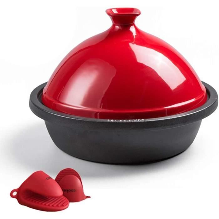 Cocotte Le Creuset Pot de Cuisson tajine de 30cm, tangine en Fonte ...