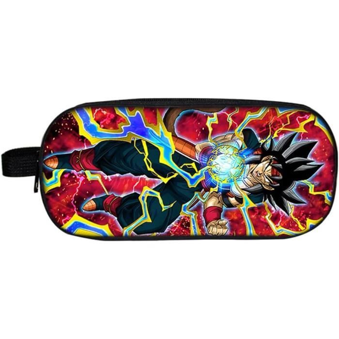 Anime Trousse À Crayons Grande Capacité Goku Sac À Crayons Super Saiyan ...