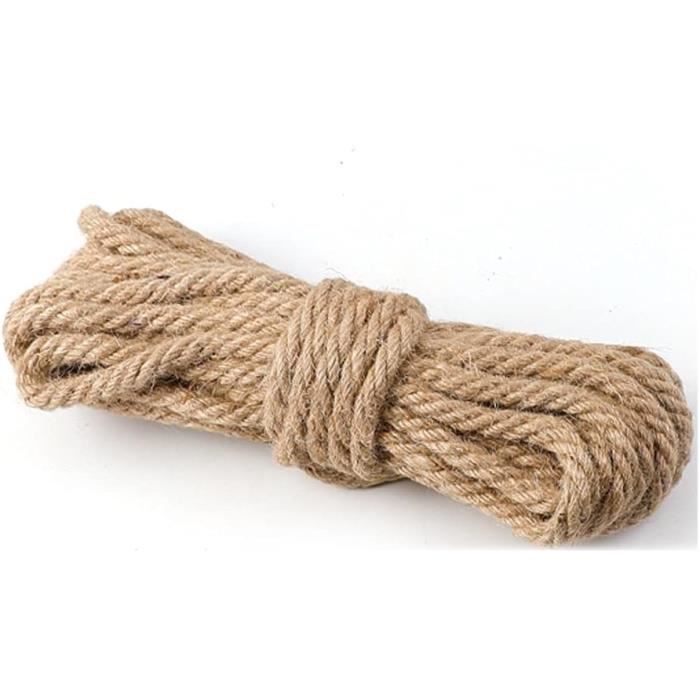 Ficelle Corde Jute Corde De Jute Ficelle Corde Chanvre 12Mm D'Épaisseur ...