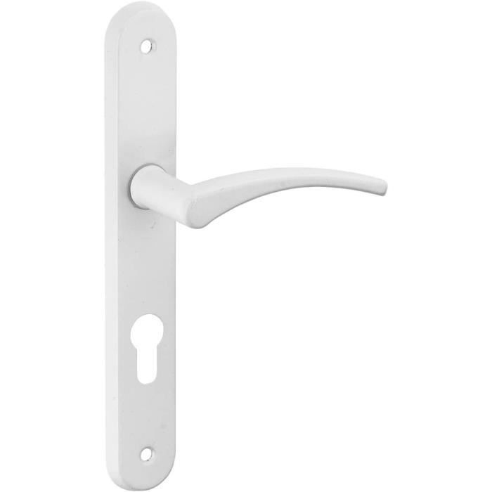 Ensemble De Poignées Pour Porte D'Entrée Hebe Trou De Cylindre, Entr ...