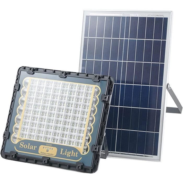 200W Projecteur LED Exterieur Solaire Spot Solaire avec Télécommande ...