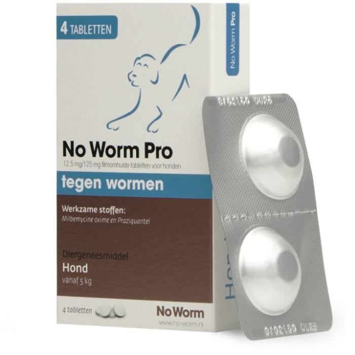 No Worm anti-vermifuge No Worm Pro chien 4 pièces - Cdiscount