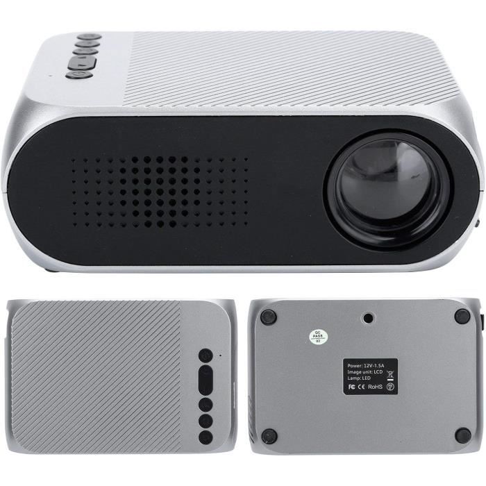 Mini Projecteur Portable, Projecteur Hd 1080Hd 400-600 Lumens 20 À 60 ...