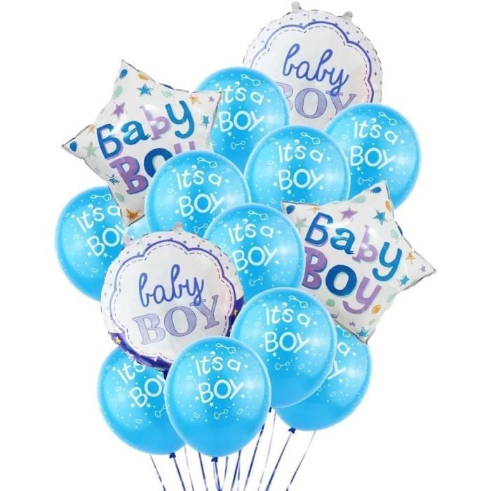 Set De Ballons De Naissance, Anniversaire Enfant Garçon, Ballon Baby ...