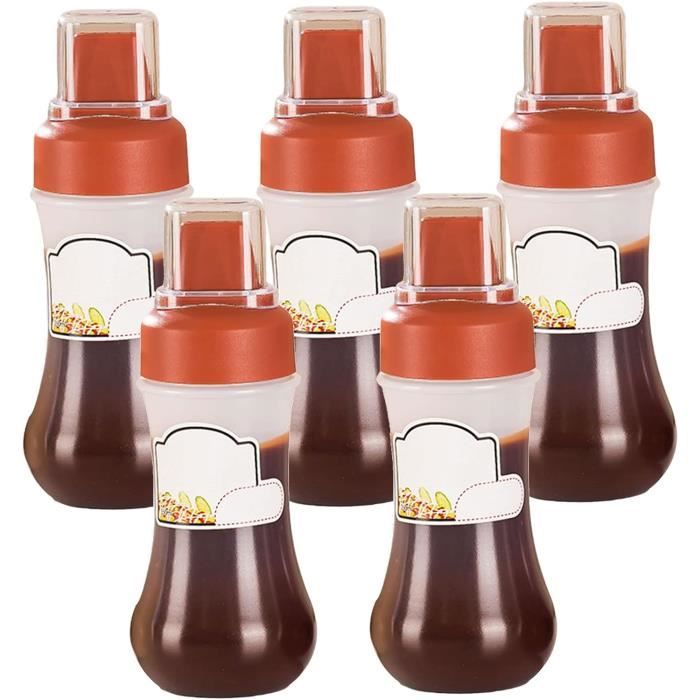 Bouteille De Ketchup, 12Oz Bouteille À Sauce Avec Capuchon Flacon ...