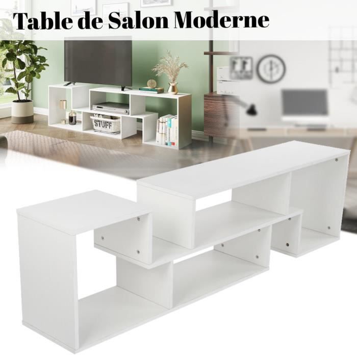LIU Support de Console TV moderne de panneau de particules -PT48 ...