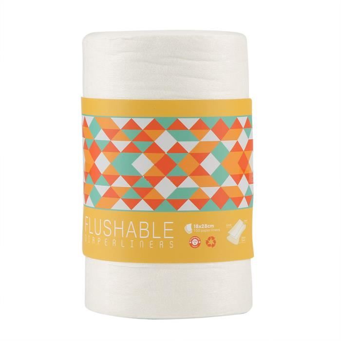 HEG Couche De Couche, 100Pcs/Roll Couches Jetables Pour Bébé Couche De ...