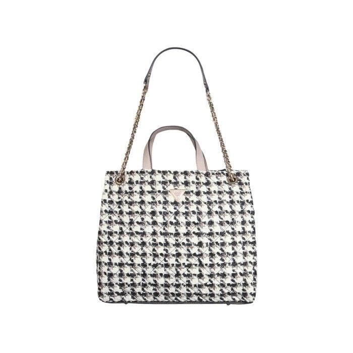 GUESS Cessily Girlfriend Shopper Stone Multi [164872] - sac à épaule ...