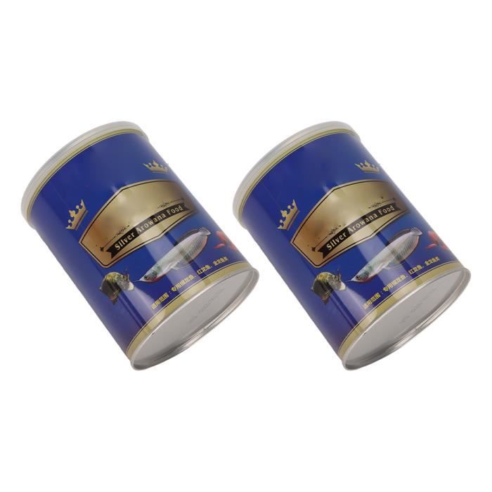 Hililand Nourriture pour poisson Arowana 2 canettes Arowana Fish Food ...