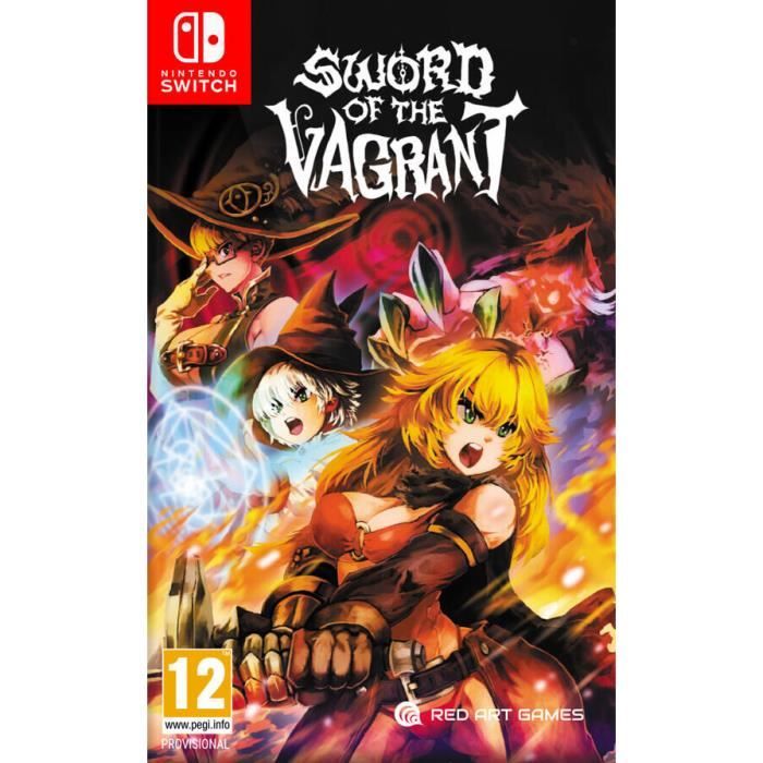 Jeu vidéo - Sword Of The Vagrant - Nintendo Switch - Action RPG - 2D Hack and Slash - PEGI 7 ...