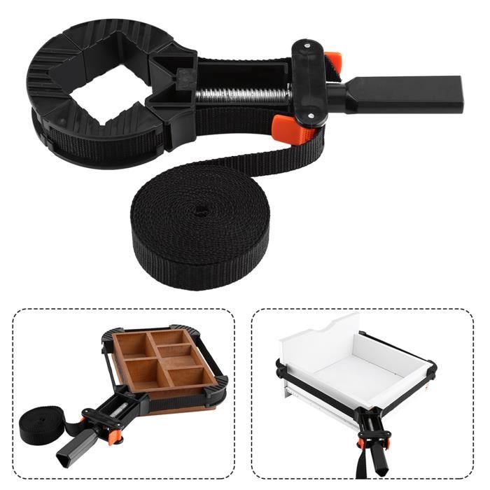 Pince de sangle multifonction réglable pour cadre photo MXZZAND - Noir ...