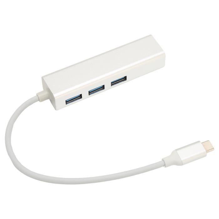 Sonew extenseur de Port USB Carte réseau filaire USB3.0 HUB Gigabit 10M ...