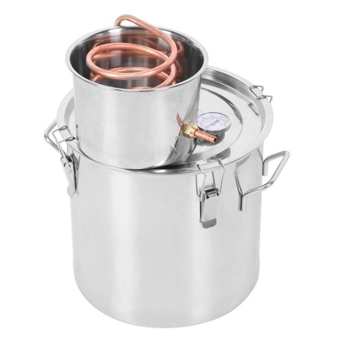 Distillateur Maison Distillation Thermomètre Serpentin de ...