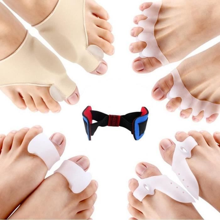 9 Pièces Hallux Valgus Correcteur, Bunion Corrector Pour Hommes Et ...